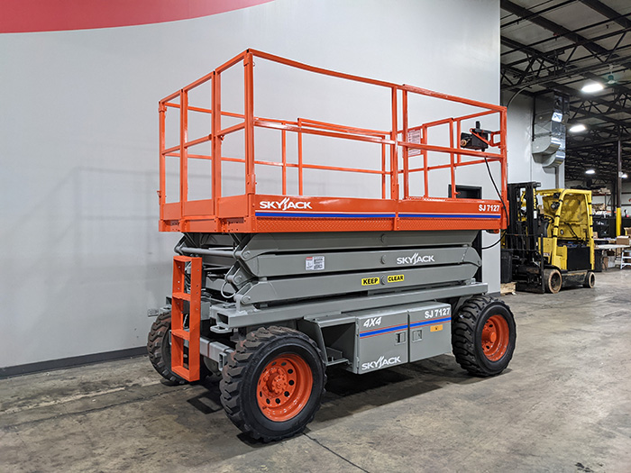 Купить Лифт 2007 SKYJACK SJ7127 PNEUMATIC SCISSOR LIFT 4X4 DUAL FUEL ...